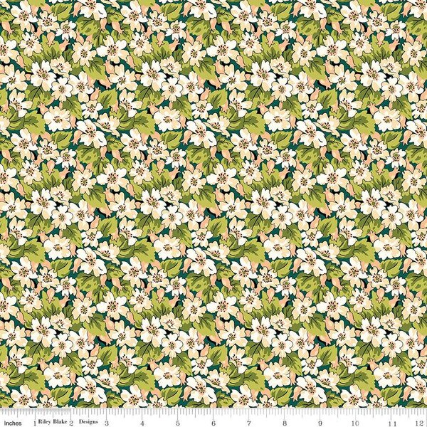 Liberty Tree of Life Canopy Greens Somerset Hedgerow | Riley Blake Designs