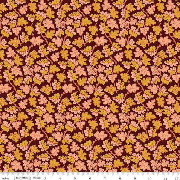 Liberty Tree of Life Berry Botanicals Spotted Oak | Riley Blake Designs