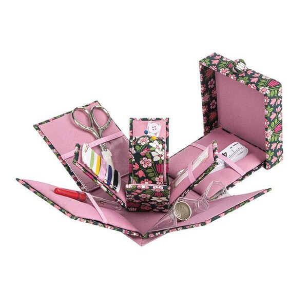 Liberty Fabrics Fabric Victorian Style Sewing Box Hampstead Meadow ...