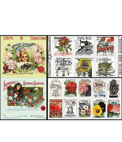 Sewing Seeds III Panel Bundle | Riley Blake Designs