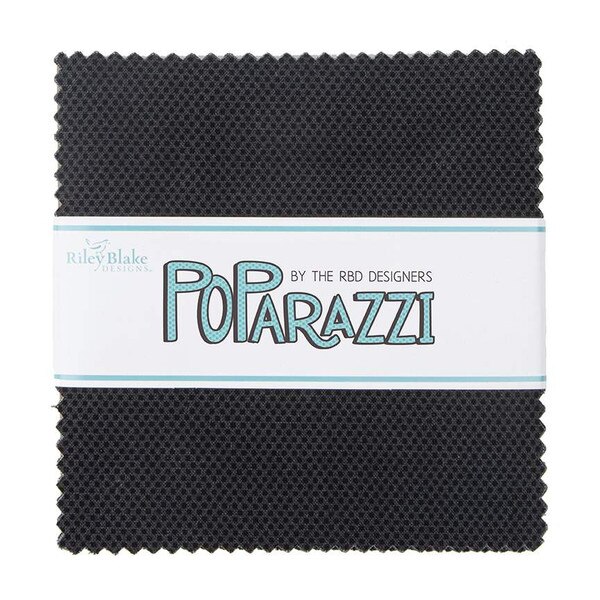 POParazzi 5" Black Stacker | Riley Blake Designs