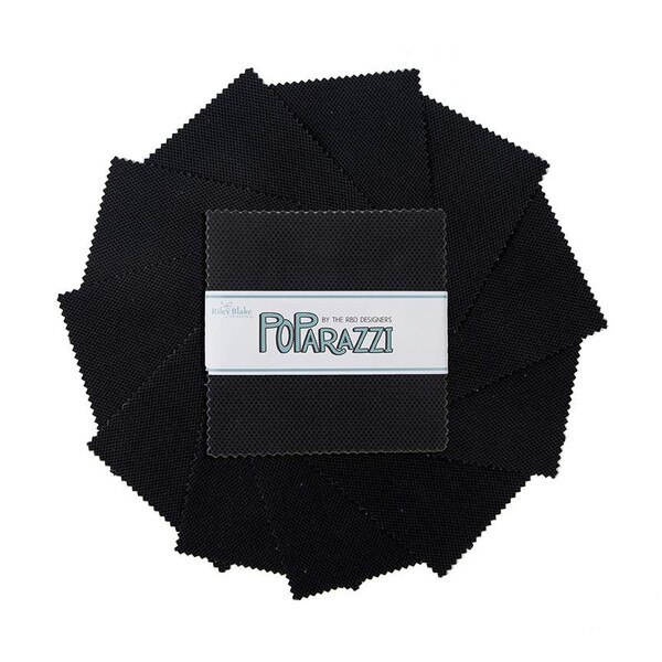 POParazzi 5" Black Stacker | Riley Blake Designs