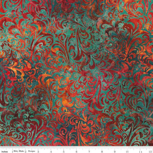 Expressions Batiks Elementals Twirl & Swirl Sassy | Riley Blake Designs