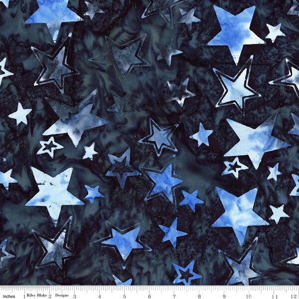 Batiks Stars & Stitches Dancing Lights | Riley Blake Designs