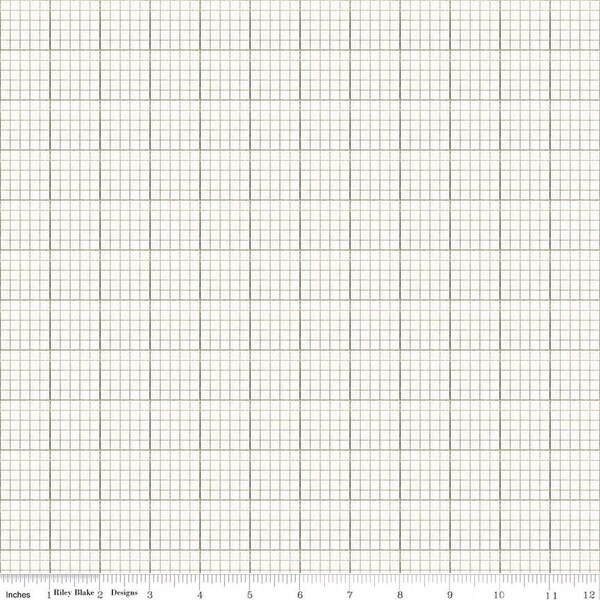 Journal Basics Graph Paper Gray | Riley Blake Designs