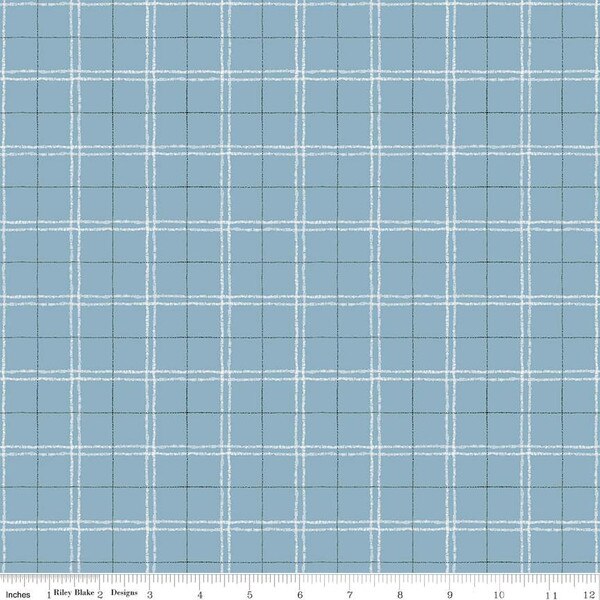 Countryside Plaid Blue | Riley Blake Designs