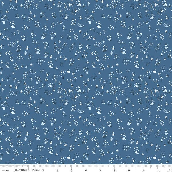 Farm Livin' Grass Denim | Riley Blake Designs