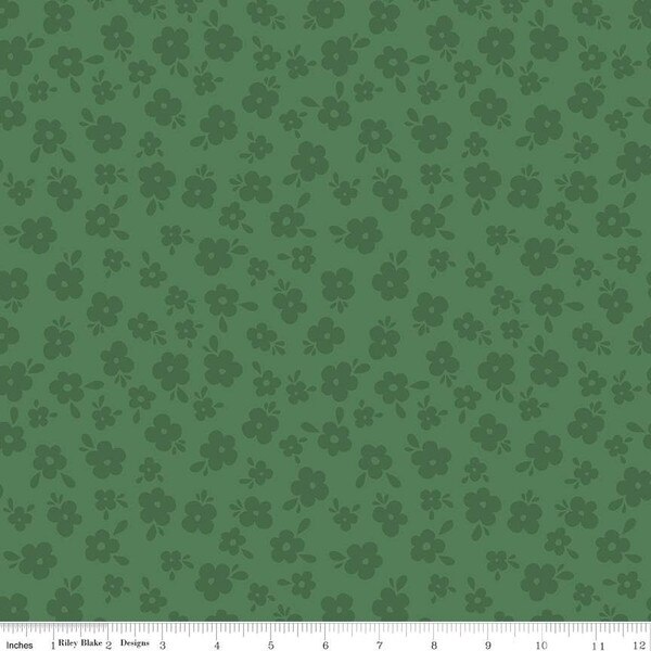 Stay Wild Tone-on-Tone Green | Riley Blake Designs