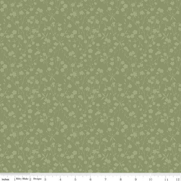 Love Me More Tonal Green | Riley Blake Designs