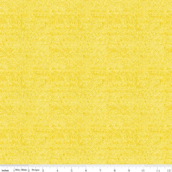 Sewing Seeds III Stipple Yellow | Riley Blake Designs