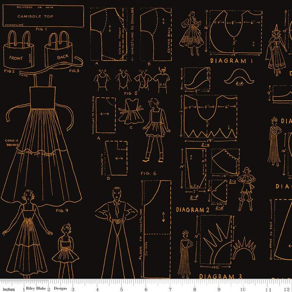 Costume Maker's Act II Costumes Black | Riley Blake Designs
