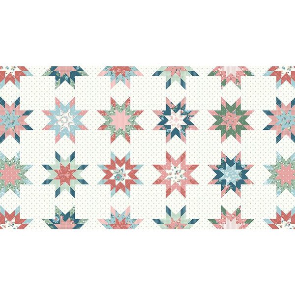 Mary Catherine Star Cheater Print Multi | Riley Blake Designs