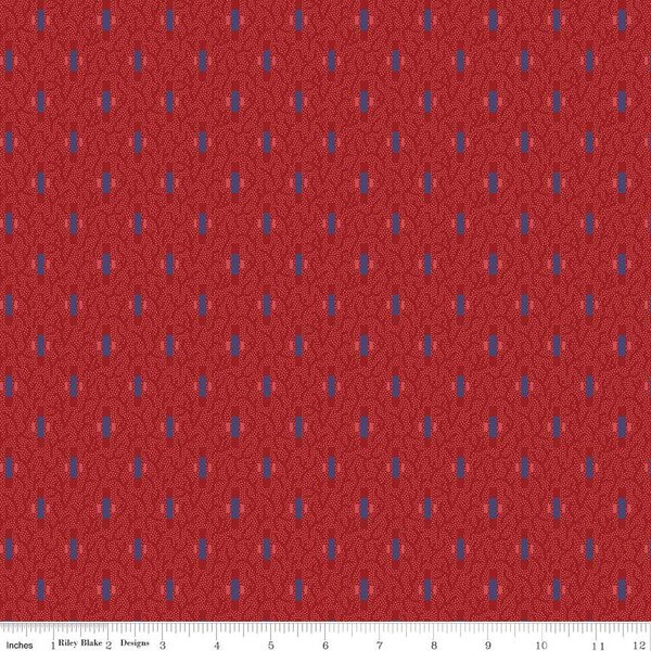 Vera's Garden Dashes Red | Riley Blake Designs