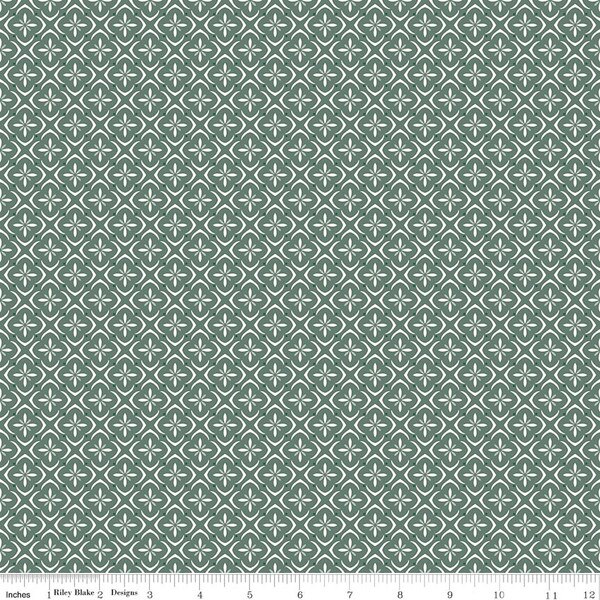 Renew Tile Aqua | Riley Blake Designs
