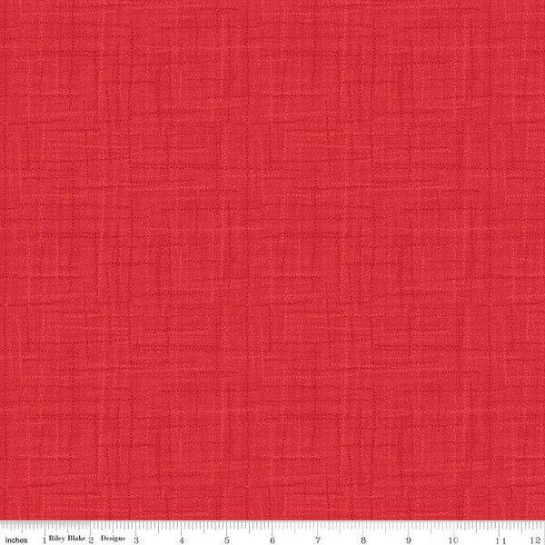 Grasscloth Cottons Red | Riley Blake Designs