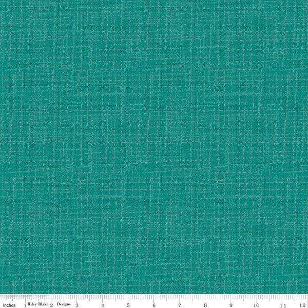 Grasscloth Cottons Teal | Riley Blake Designs