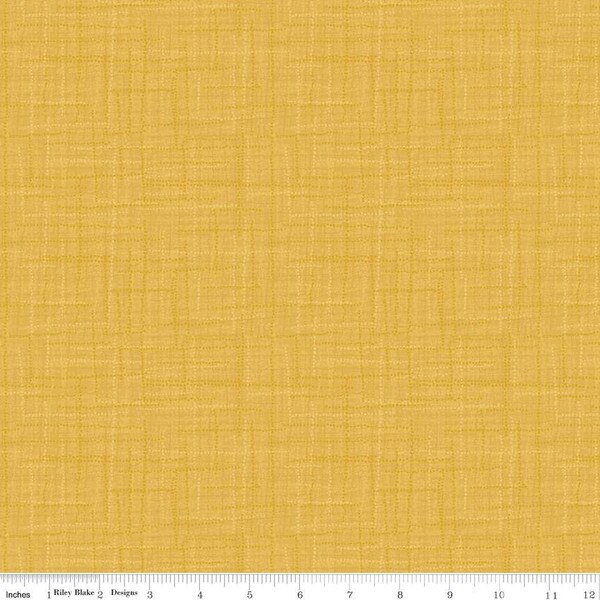 Grasscloth Cottons Yellow | Riley Blake Designs