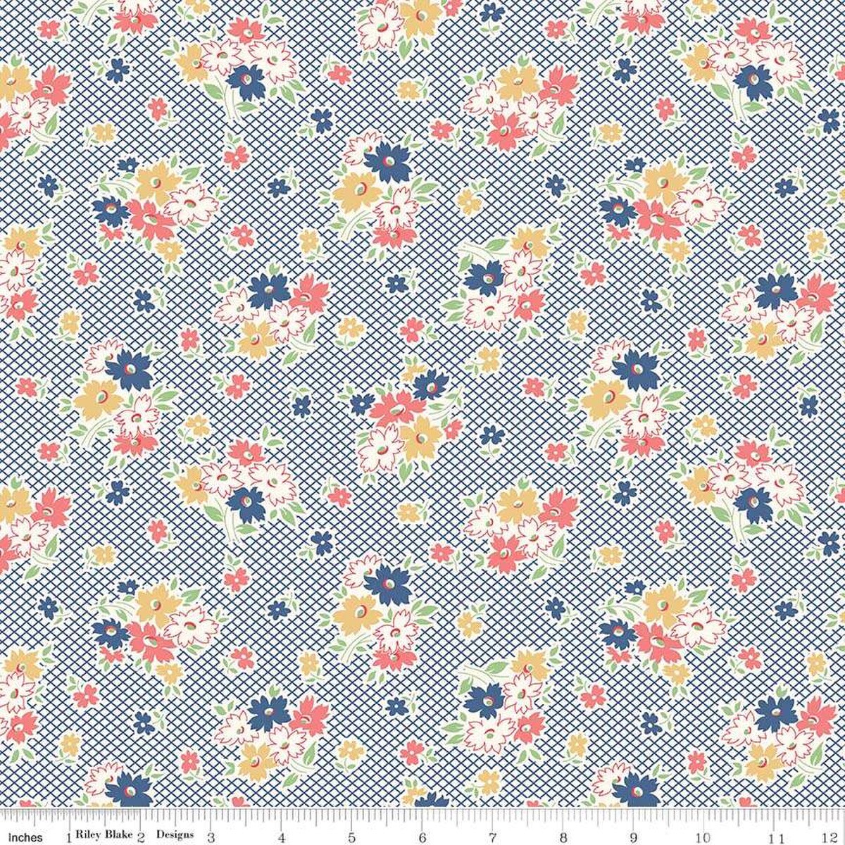 Farm Girl Vintage Gingham Denim | Riley Blake Designs