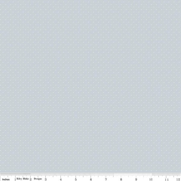 American Jane Pindots Silver | Riley Blake Designs