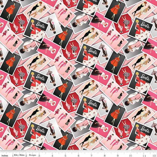 Barbie™ Vintage Photos Pink| Riley Blake Designs
