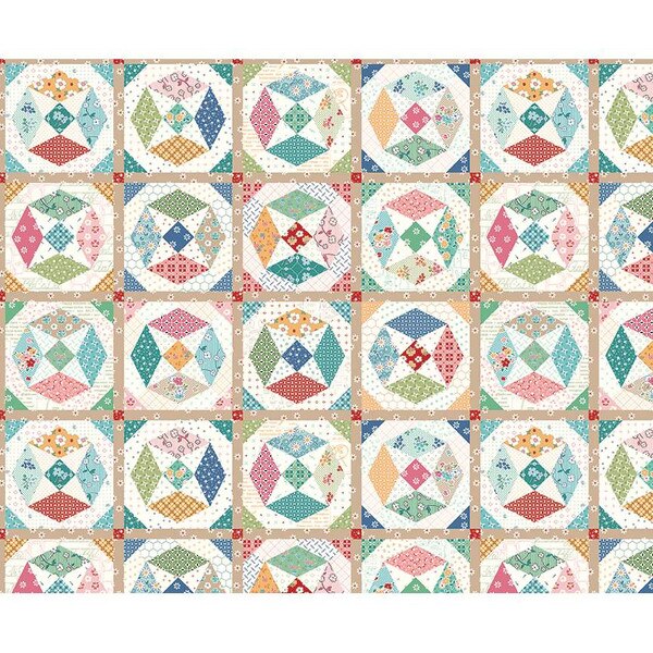 Bee Vintage Cheater Print | Riley Blake Designs