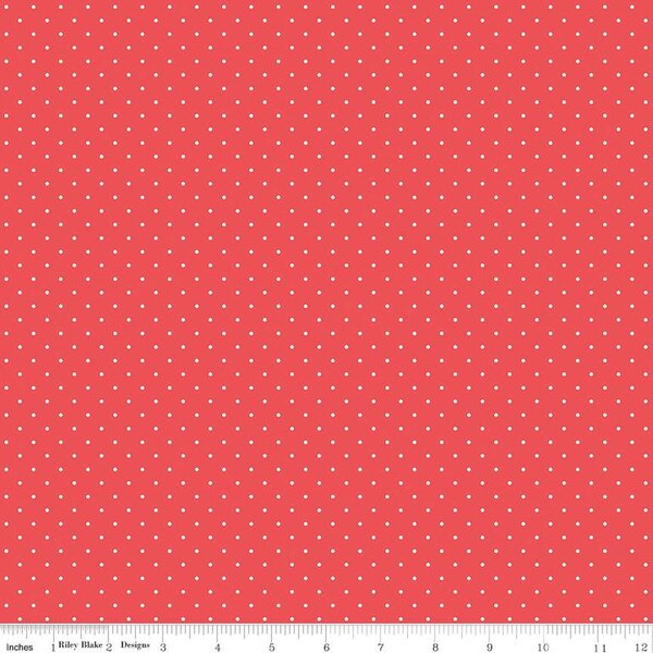 Flannel Dots Red | Riley Blake Designs