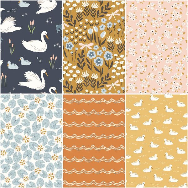 Little Swan Flat Fold Bundle | Riley Blake Designs
