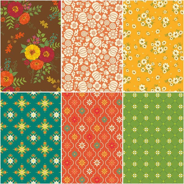 Autumn Afternoon Flat Fold Bundle | Riley Blake Designs