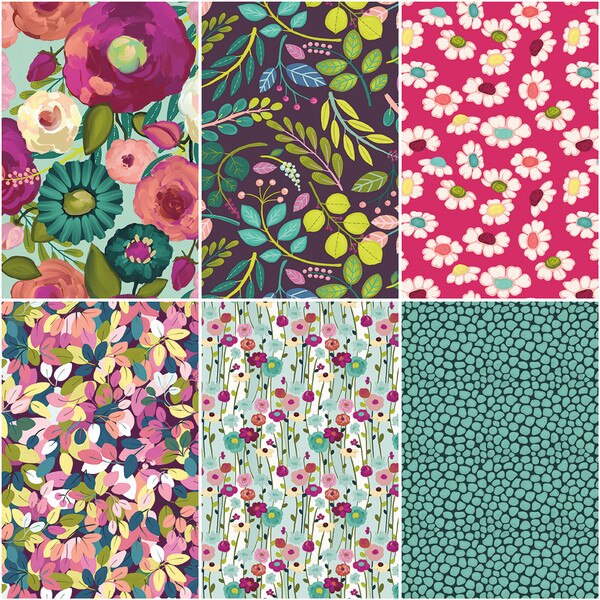 Fragrant Fields Flat Fold Bundle | Riley Blake Designs