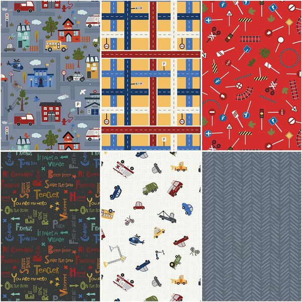 It Takes a Village Flat Fold Bundle | Riley Blake Designs