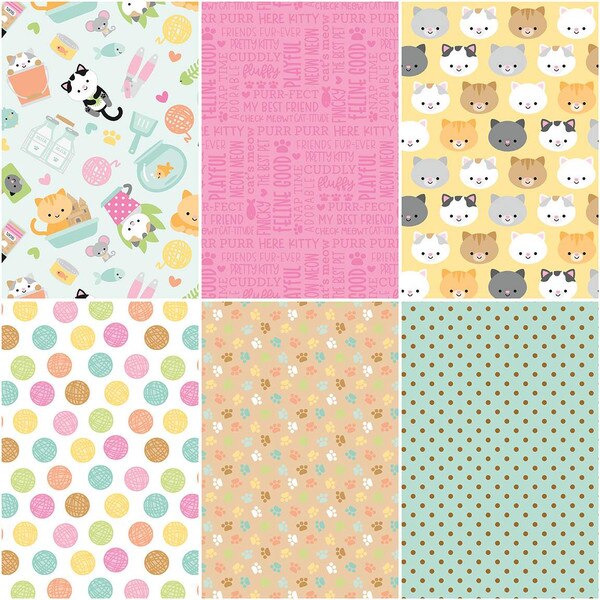 Pretty Kitty™ Flat Fold Bundle | Riley Blake Designs