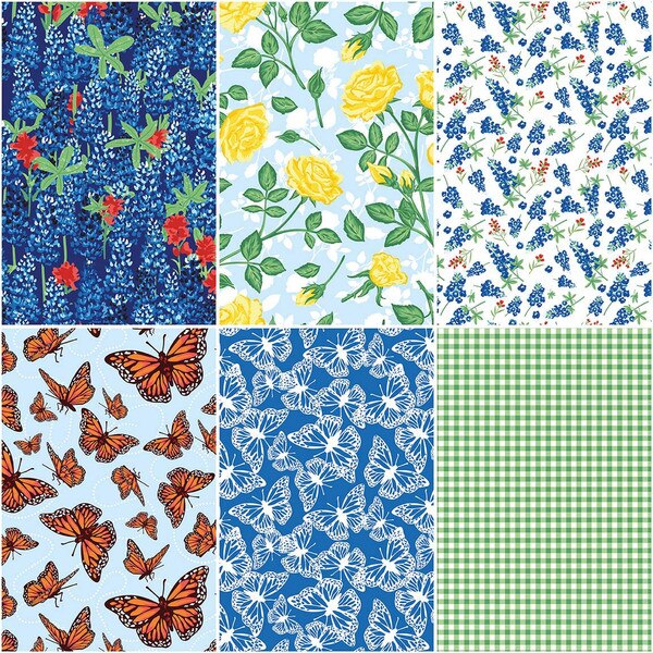 Friendship Florals Flat Fold Bundle | Riley Blake Designs