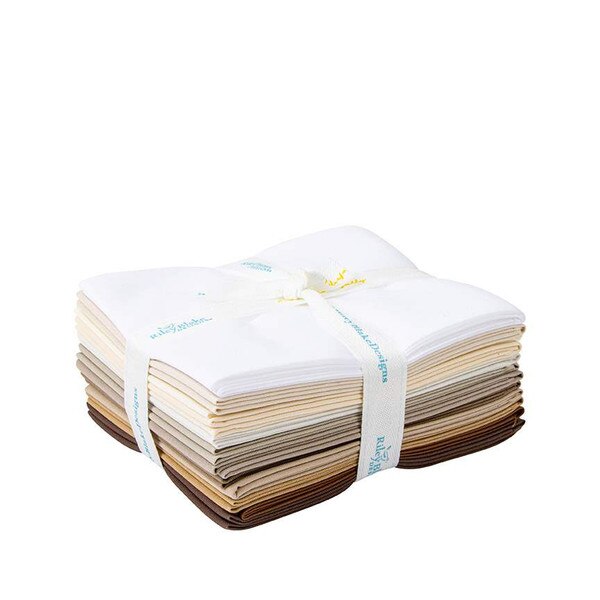 Confetti Cottons Neutral Fat Quarter Bundle | Riley Blake Designs