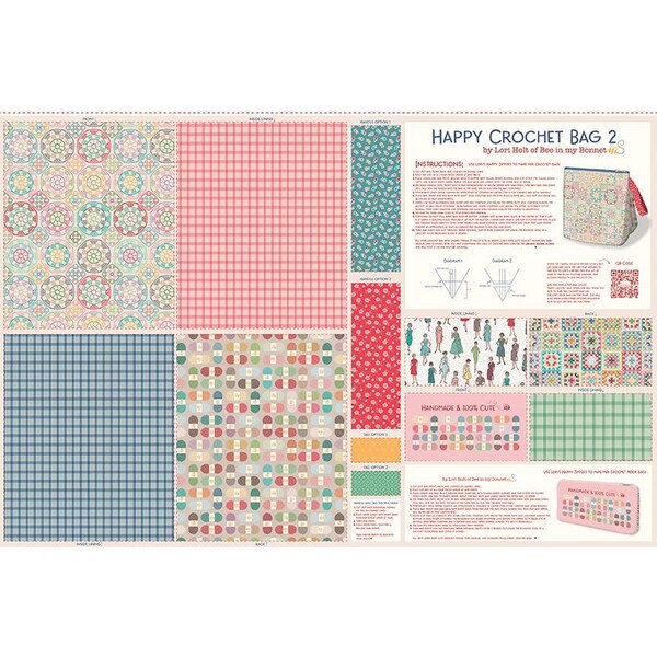 Chunky Thread Home Décor Happy Crochet & Crochet Hook Bags Panel ...