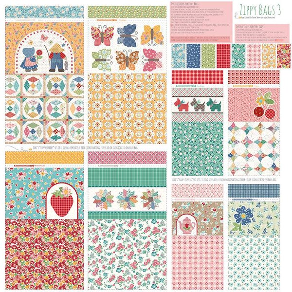 Home Decor Zippy Bags 3 Panel | Riley Blake Designs