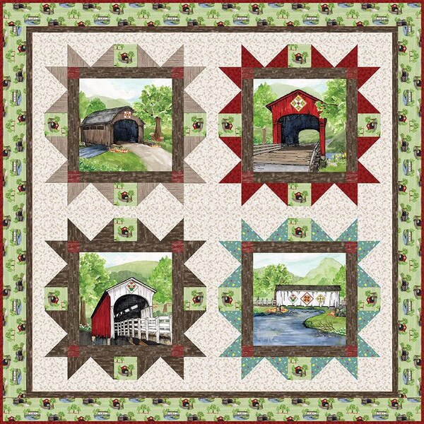 Bridges Tour Quilt Boxed Kit | Riley Blake Designs