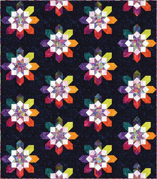 Blooming Boldly Designs Prism Quilt Pattern | Riley Blake Designs