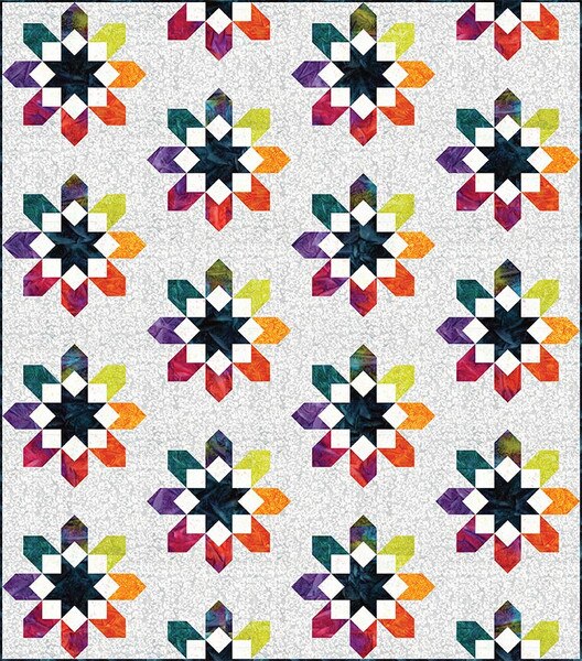 Blooming Boldly Designs Prism Quilt Pattern | Riley Blake Designs