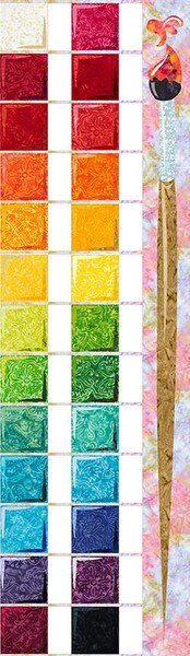 Orange Blossom Quilt Design Studio True Colors Quilt Pattern | Riley ...