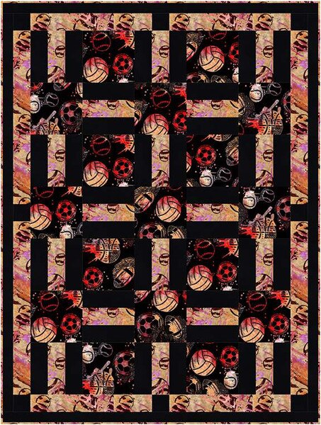 Fabric Café Porch Rails Quilt Pattern | Riley Blake Designs