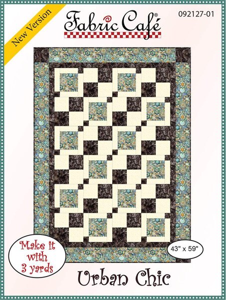Fabric Café Urban Chic Quilt Pattern | Riley Blake Designs