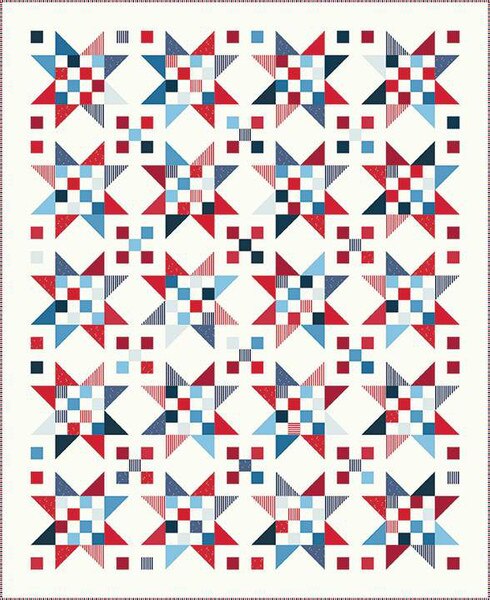 Amber Johnson Scrap Jar Stars Quilt Pattern | Riley Blake Designs