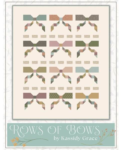 It's Sew Emma Rows of Bows Quilt Pattern | Riley Blake Designs