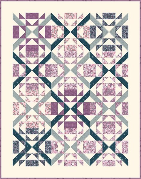 It's Sew Emma Poinsettias Quilt Pattern | Riley Blake Designs