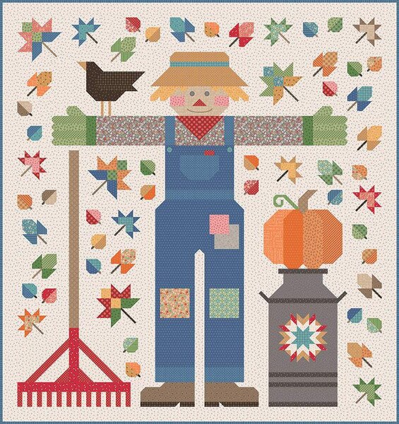 It's Sew Emma The Quilted Scarecrow Quilt Pattern | Riley Blake Designs