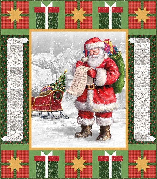 Bluebird Patterns Checking It Twice Quilt Pattern | Riley Blake Designs