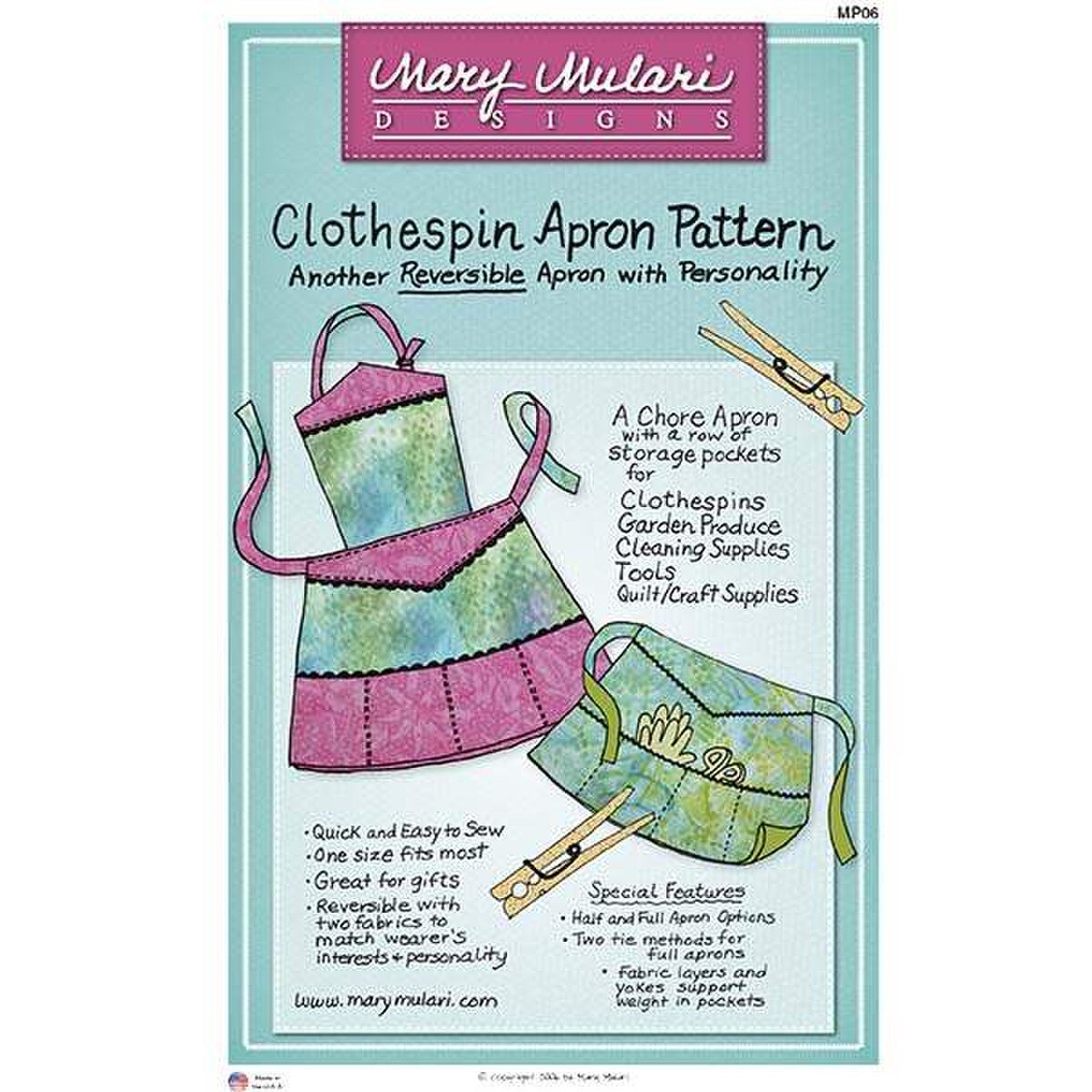 Apron Patterns - Notions/Patterns | Riley Blake Designs