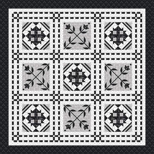 Jillily Studio A Stitch in Time Quilt Pattern | Riley Blake Designs