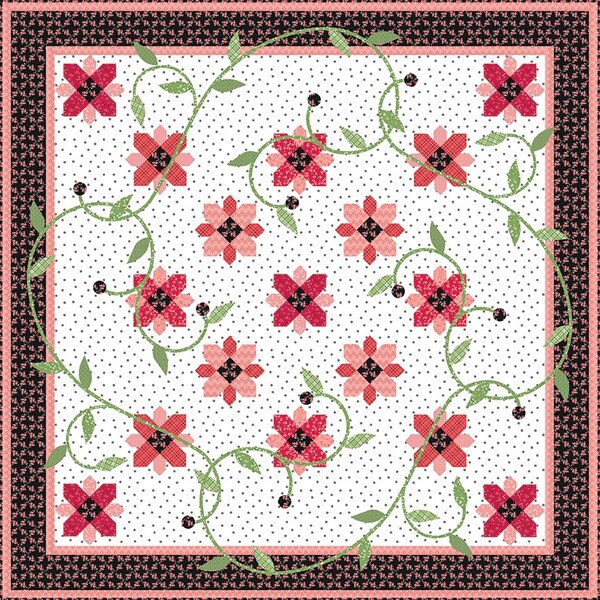 Jillily Studio Black-Eyed Judy Quilt Pattern | Riley Blake Designs