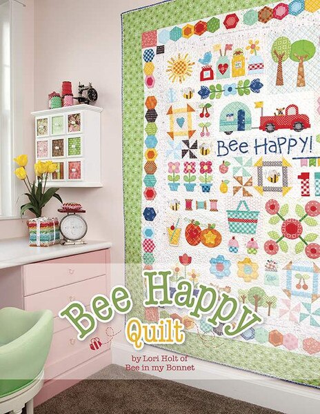 Bee in my Bonnet Bee Happy Quilt Booklet | Riley Blake Designs